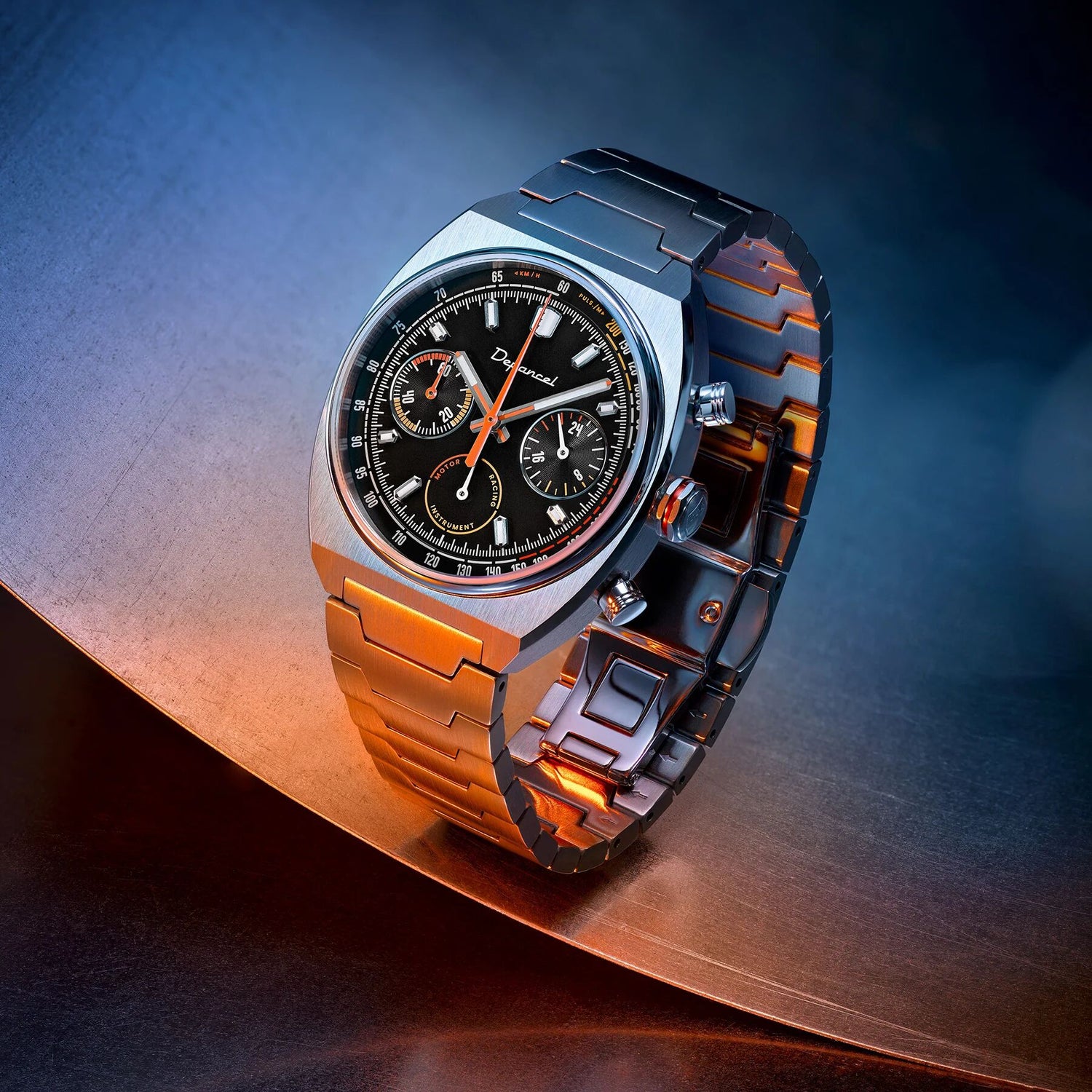 Allure Méca-quartz Chronograph Black - Depancel